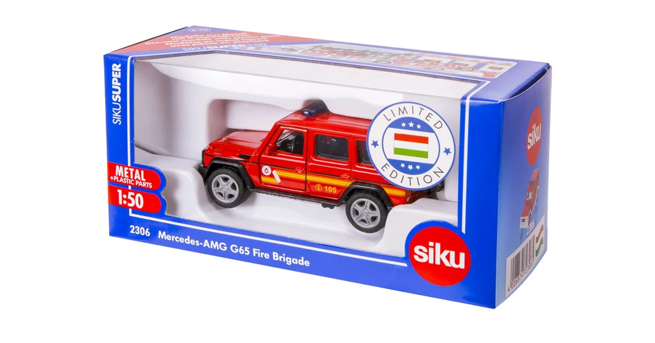 Siku - Mercedes AMG G65 tűzoltó (2306) - 4.955 Ft - Modell autók
