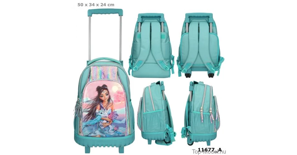 TOPModel DRAGON LOVE Gurulós iskolatáska 11677 - 29.990 Ft - Iskolatáskák