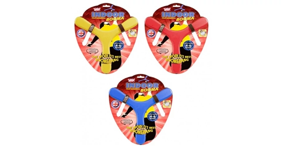 Wicked - Indoor Booma, beltéri szobabumeráng 30 cm-es, többféle színben ...