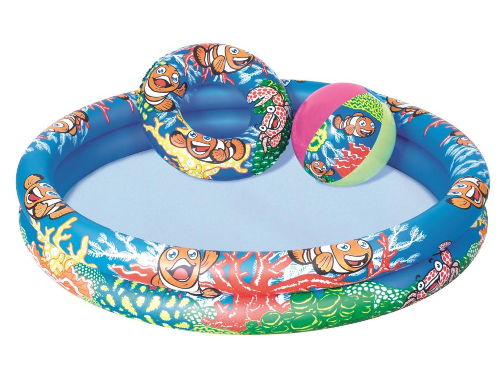 Bestway - Strandszett felfújhatós (medence, labda, úszógumi) - 2.315 Ft ...